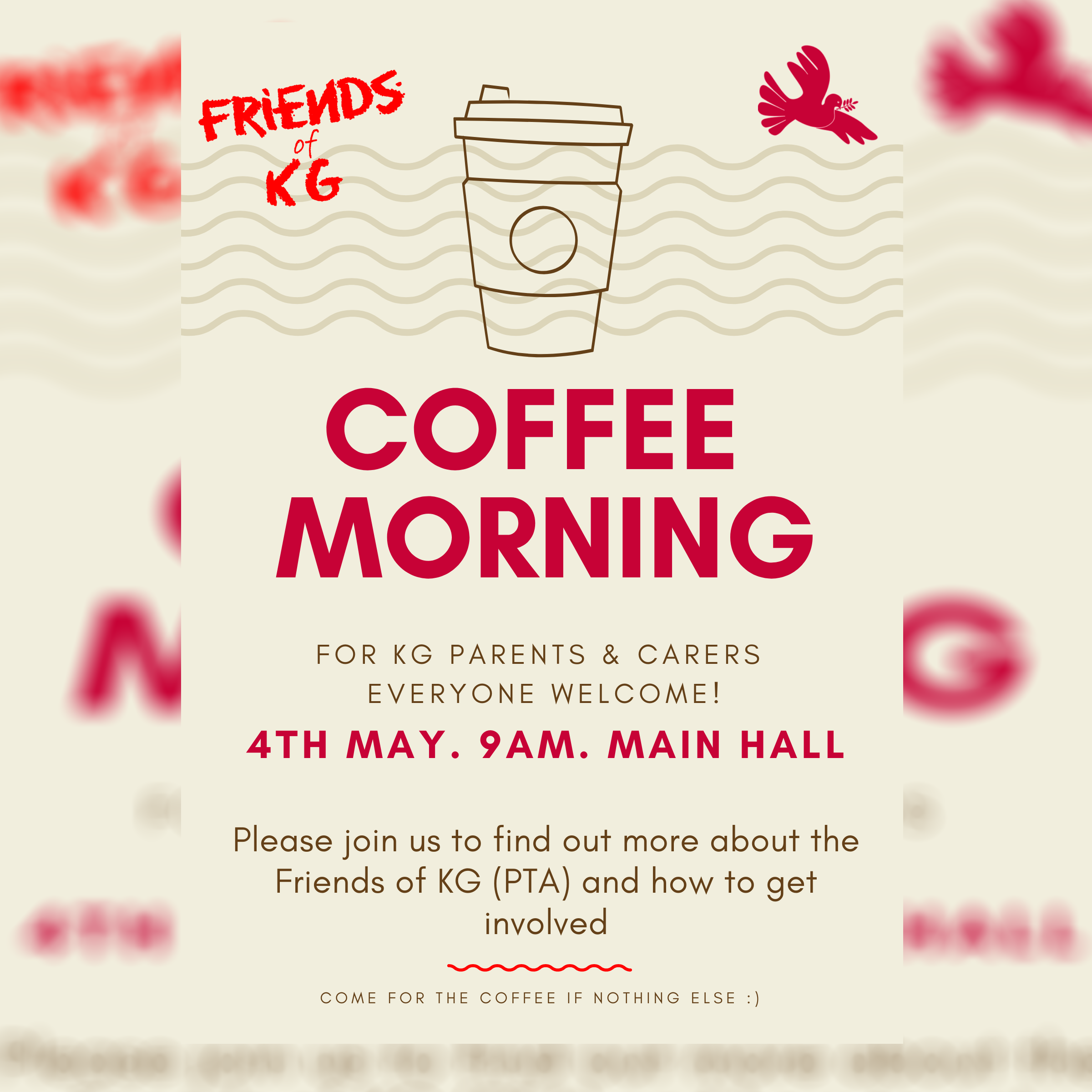 Coffee Morning .. – Kelvin Grove School