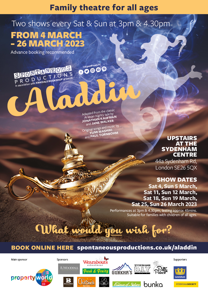 Aladdin Flyer – Kelvin Grove School