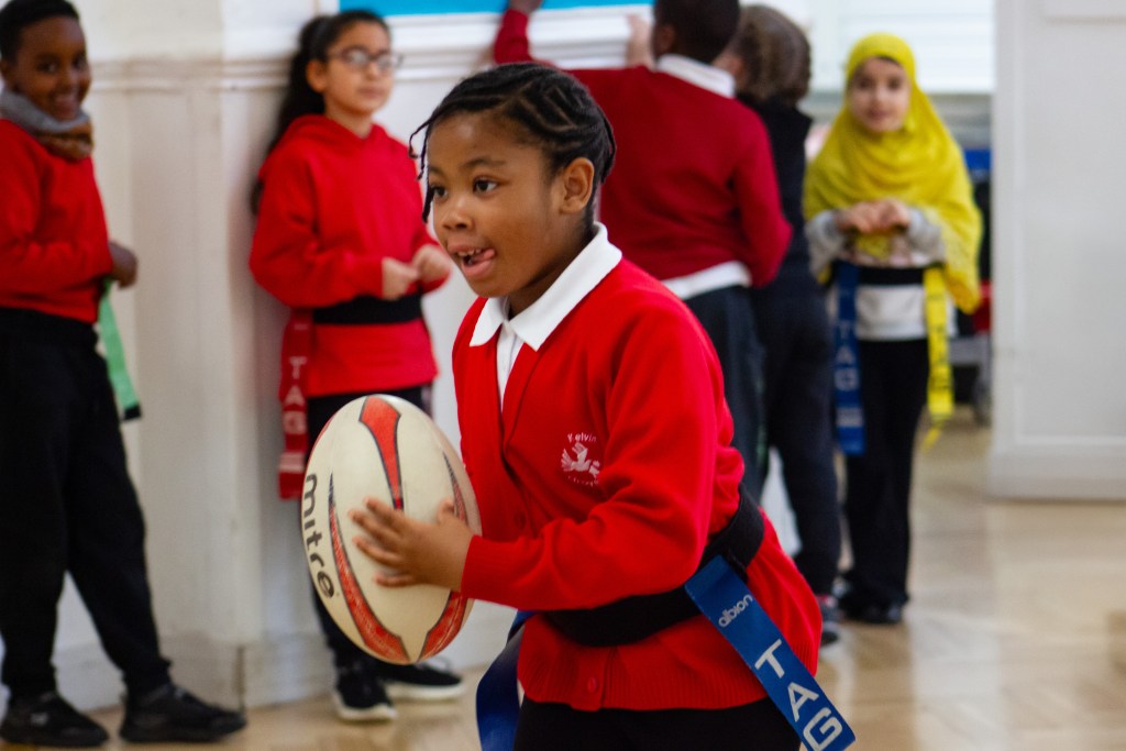 Year 3 Tackle Tag Rugby – Kelvin Grove School
